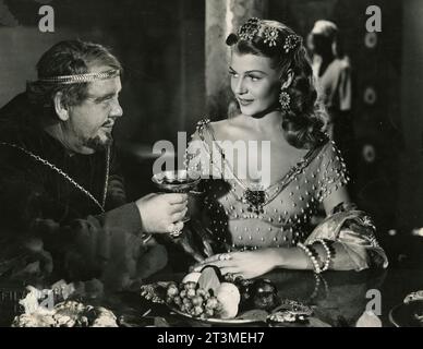 SALOME (1953) RITA HAYWORTH, CHARLES LAUGHTON SLME 007 Stock Photo - Alamy