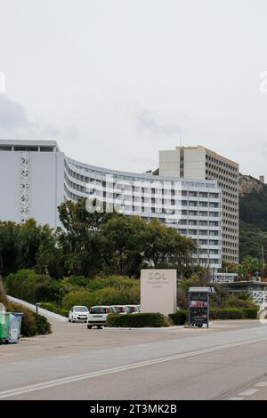 Cosmopolitan by Melia, an all-inclusive hotel built in the shape of an ...