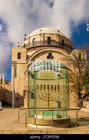 New Hurva Synagogue Jerusalem Israel Stock Photo - Alamy
