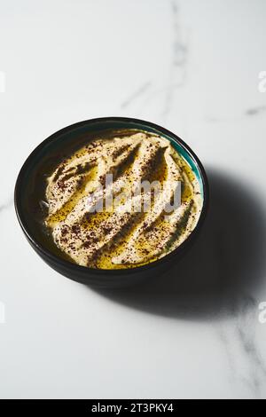 Mutabal or Moutabal - Middle Eastern dip made from roasted eggplants ...