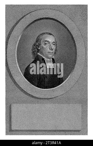 Portrait of Hermanus van Hasselt, Willem van Senus, after Hendrik ...