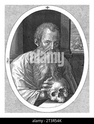 Saint Jerome, Crispijn van de Passe (I), 1574 - 1637 Saint Jerome ...