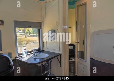 Austin Steam Train Association restored historic railcars Stock Photo ...