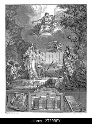 Allegory of the 100th Anniversary of Dutch Freedom, 1648-1748, Simon ...