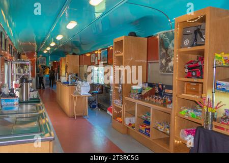 Austin Steam Train Association restored historic railcars Stock Photo ...
