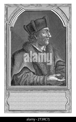 Lorenzo Valla - portrait of the Italian humanist, rhetorician, and ...
