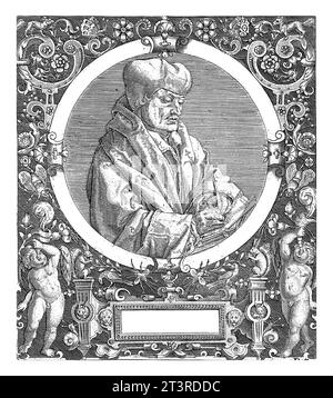 Engraving of Erasmus of Rotterdam by Albrecht Durer Stock Photo - Alamy