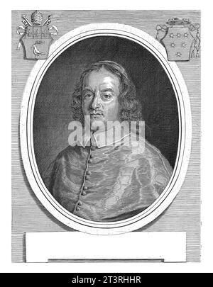 Portrait in an oval frame of Ferdinand III, Archduke of Austria and ...