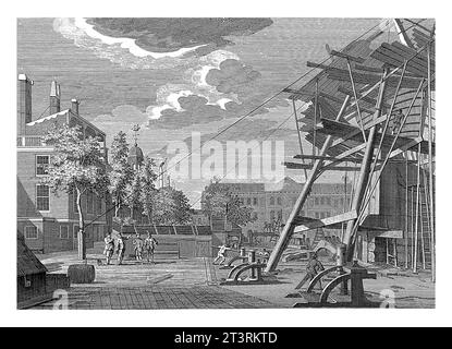 View of 's Lands Zeemagazijn (Admiralty Warehouse) and the ...
