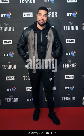 Marcus Bronzy attends 'The Terror' TV show screening at the Royal ...