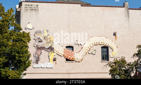 Chinatown murals in Victoria, British Columbia, Canada Stock Photo - Alamy