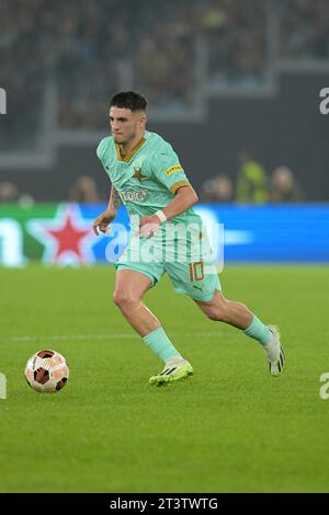 Christos Zafeiris of Slavia Praga during Uefa Europa League Football ...