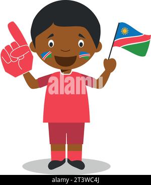 Namibia Flag set collection Vector Stock Vector Image & Art - Alamy