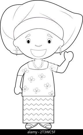 gele traditional costume Stock Vector Image & Art - Alamy