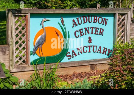 Visitor Center at Jamestown Audubon Center and Sanctuary in New York ...