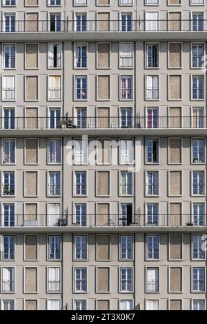 Le Havre, France - Focus on the Porte Océane buildings built in ...