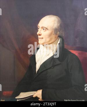 The portrait of Spencer Perceval by George Francis Joseph captures the ...