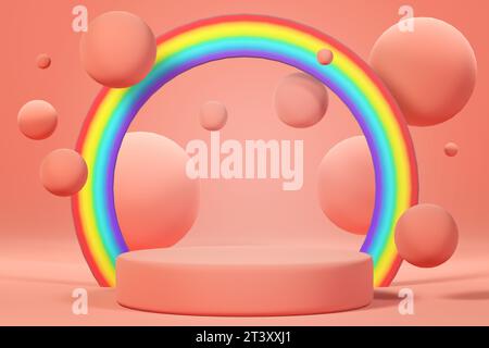 Abstract background for product presentation. 3d rendering Stock Photo ...