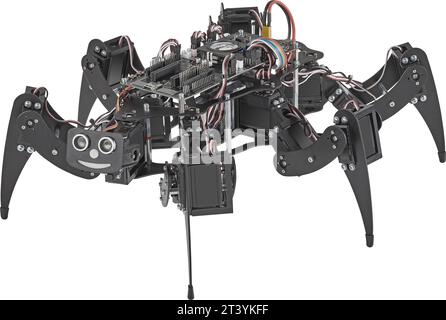 Futuristic computer controlled robot bug Stock Photo - Alamy