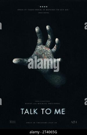 Talk to Me film poster Stock Photo - Alamy