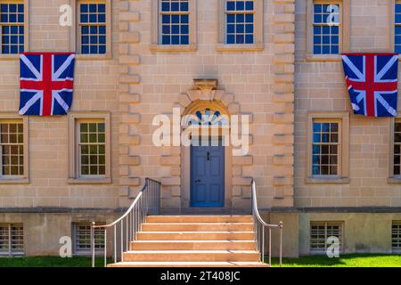 Carlyle House Historic Park, Alexandria, Virginia USA Stock Photo - Alamy