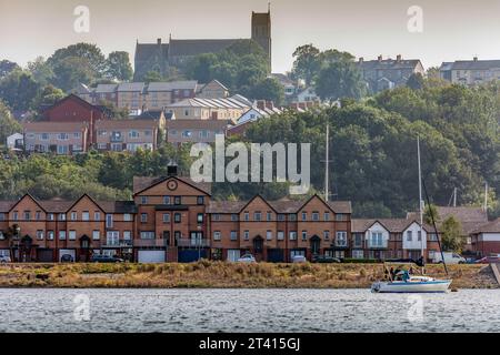 Sailing boats near Penarth Marina & Haven, Cardiff Bay, South Wales ...
