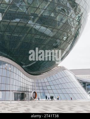 Nur-Sultan EXPO 2017 Nur Alem Pavilion. Kazakhstan. Designed by Adrian ...