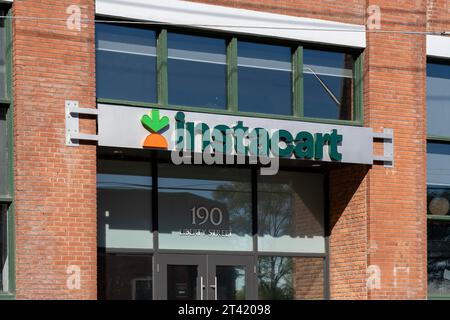 Instacart Canada head office in Liberty Village, Toronto, Canada Stock ...