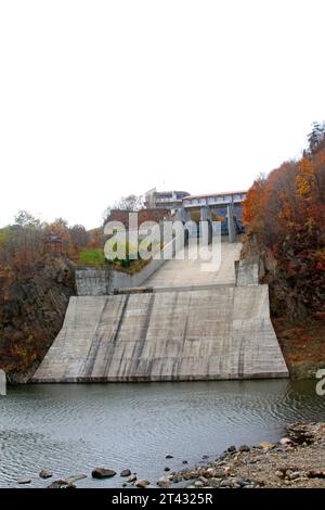 BENXI CITY- OCTOBER 12: GuanShanHu scenic spot water conservancy ...