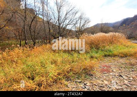 GuanMenShan scenic natural landscape, Benxi City, Liaoning Province ...