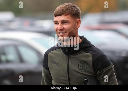 John Mcatee #45 of Barnsley arrives during the Sky Bet League 1 match ...