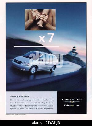 Vintage "Time" Magazine 25 March 2003 issue Advert, USA Stock Photo - Alamy