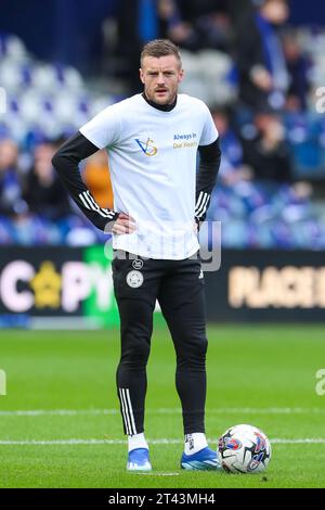 LONDON, ENGLAND - OCTOBER 28: Jamie Vardy of Leicester City during the ...