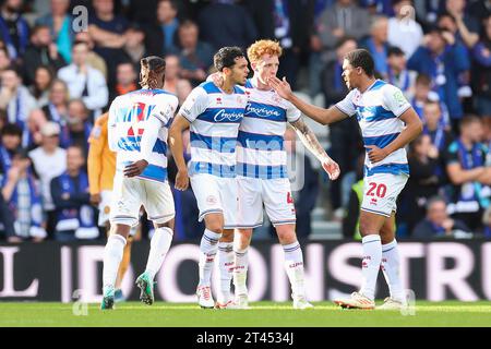 Reggie Cannon #20 of Queens Park Rangers during the Sky Bet ...