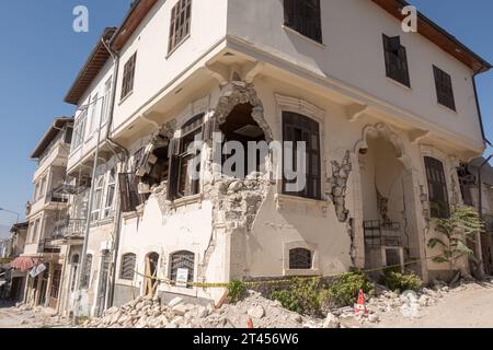 Turkish earthquake 2023 damage: historic ottoman houses in central ...