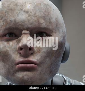An early robot prototype design Stock Photo - Alamy