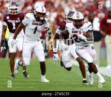 South Carolina running back Mario Anderson (24) runs over Mississippi ...