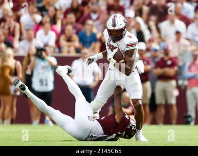 South Carolina tight end Joshua Simon (TE19) poses for a portrait at ...