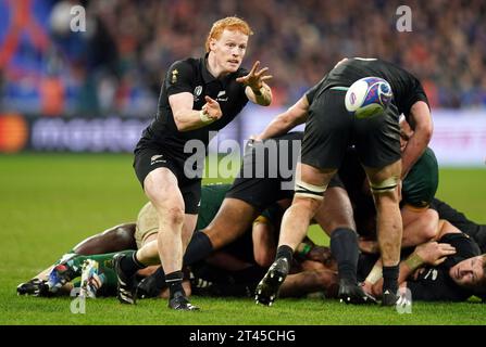 New Zealand's Finlay Christie during the rugby test match between Japan ...