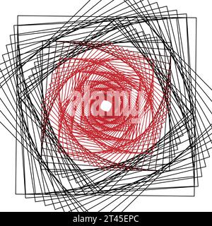 Abstract colorful string lines background . Vector Illustration Stock ...