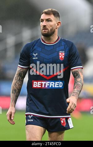Daryl Clark of England during pre match warm up ahead of the Rugby ...