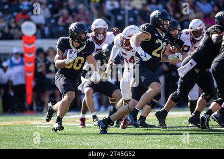 October 28, 2023: Wake Forest Demon Deacons defensive back Malik Mustapha (3) blocks the pass to ...