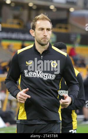 Wolverhampton Wanderers' Craig Dawson before the Premier League match ...