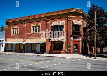 Filer City Office on Main Street, Filer, Idaho Stock Photo - Alamy