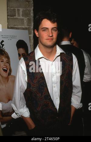 Matthew Perry Circa 1988 Credit: Ralph Dominguez/MediaPunch Stock Photo ...