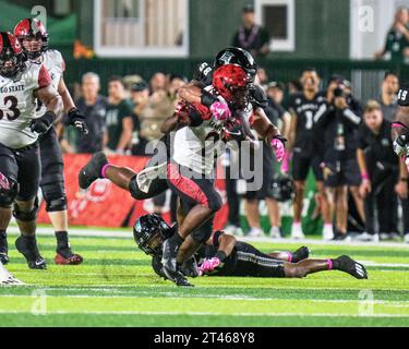 October 14, 2023: San Diego State Aztecs running back Cam Davis #29 ...
