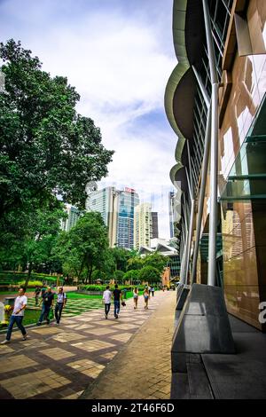 KLCC Convention Centre beside KLCC park, Malaysia Stock Photo - Alamy