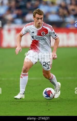 New England Revolution midfielder Noel Buck (29) in action during the ...