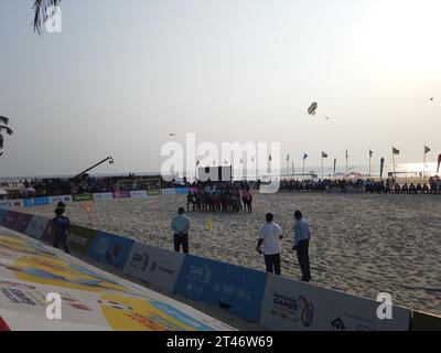 National Games opening ceremony at Fatorda Stadium Stock Photo - Alamy