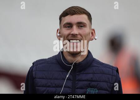 James Garner of Everton arrives during the Premier League match ...